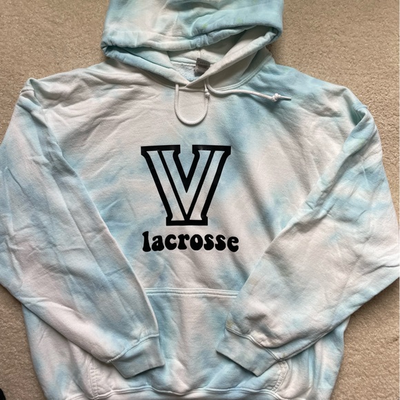 Champion | Tops | Villanova Lacrosse Tie Dye Hoodie | Poshmark